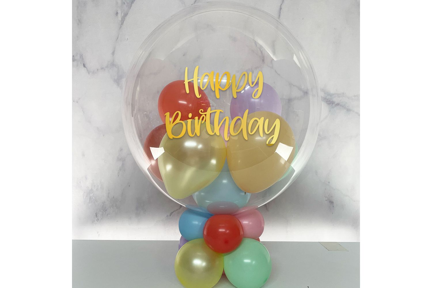 Table Top Birthday Party Balloons