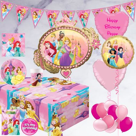 Disney Princess 'Party In A Box' with Inflated Balloons only £79.99