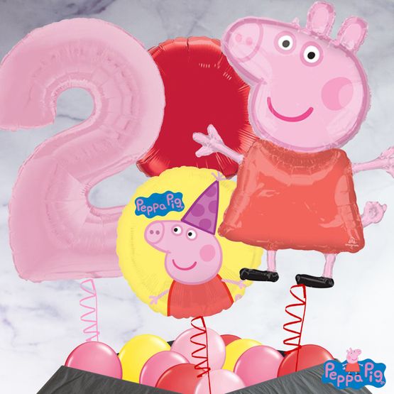 Peppa Pig Inflated Birthday Balloon Package only £49.99