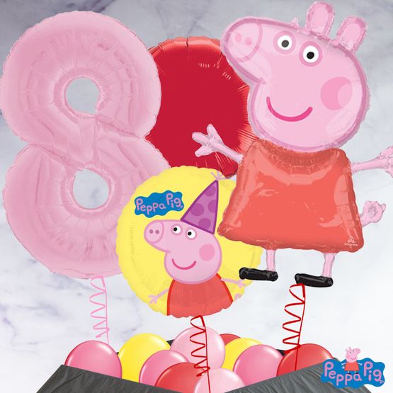 Peppa Pig Inflated Birthday Balloon Package only £49.99